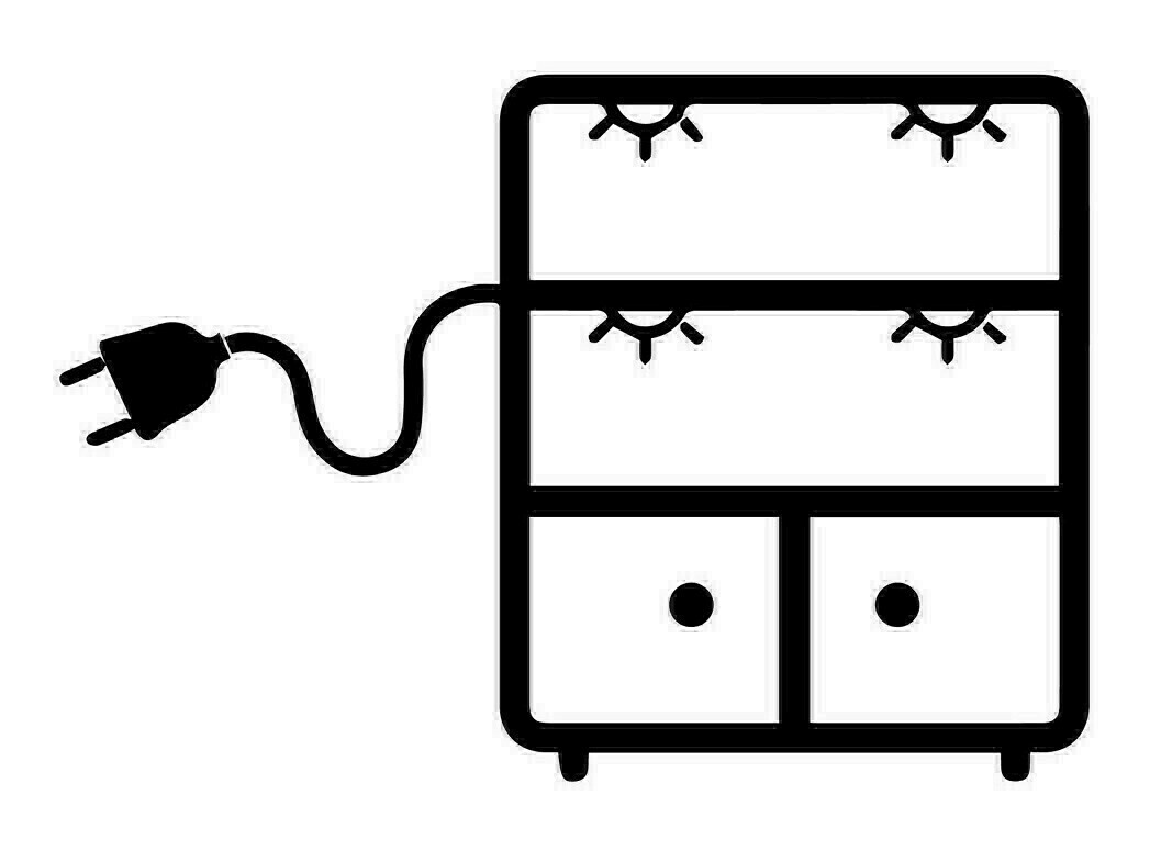 LED apšvietimas Boston 494 - Kiti svetainės baldai | Baldai1.lt
