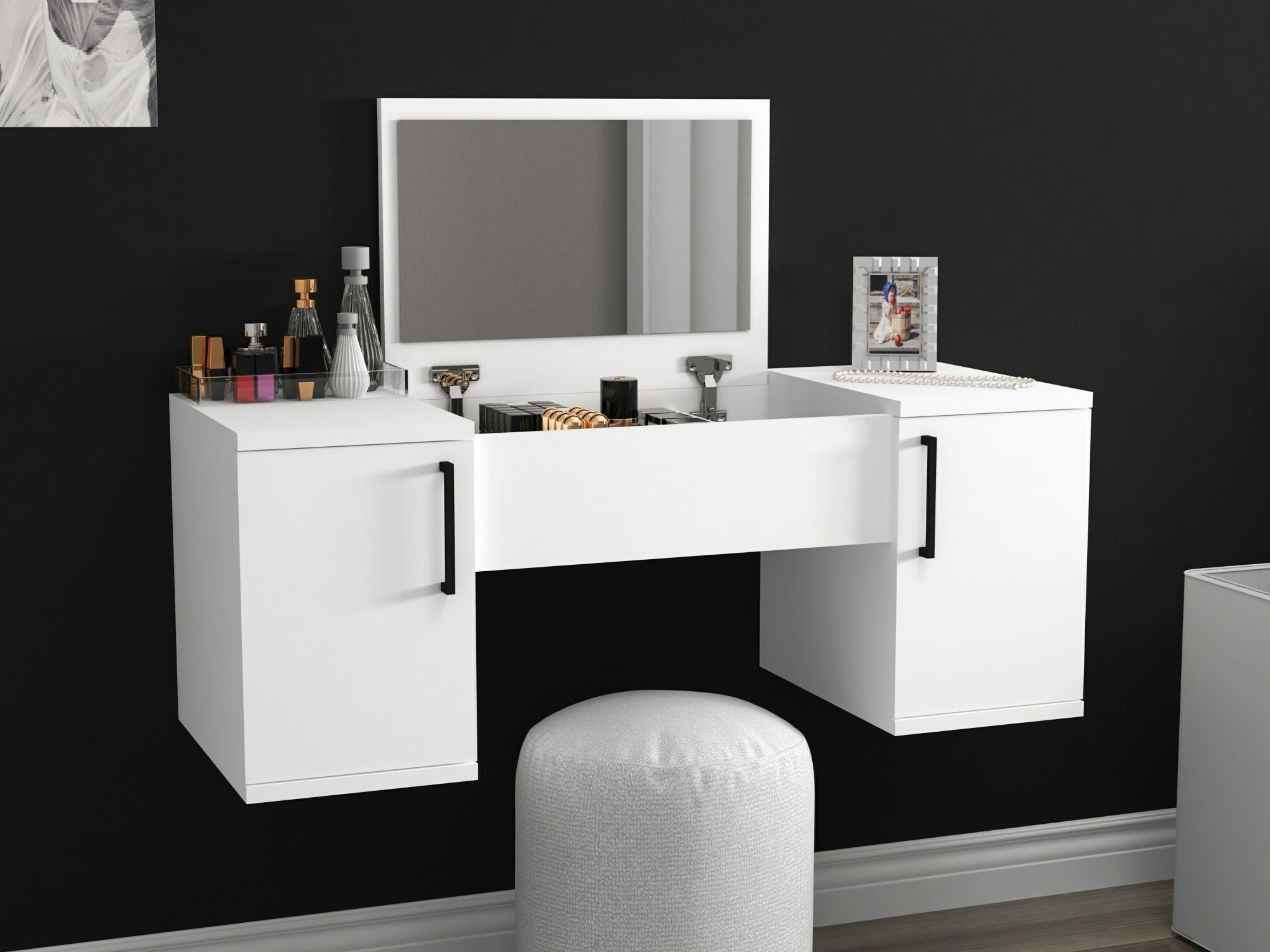 Makiažo staliukas Kailua 1634 - Svetainės baldai | Baldai1.lt