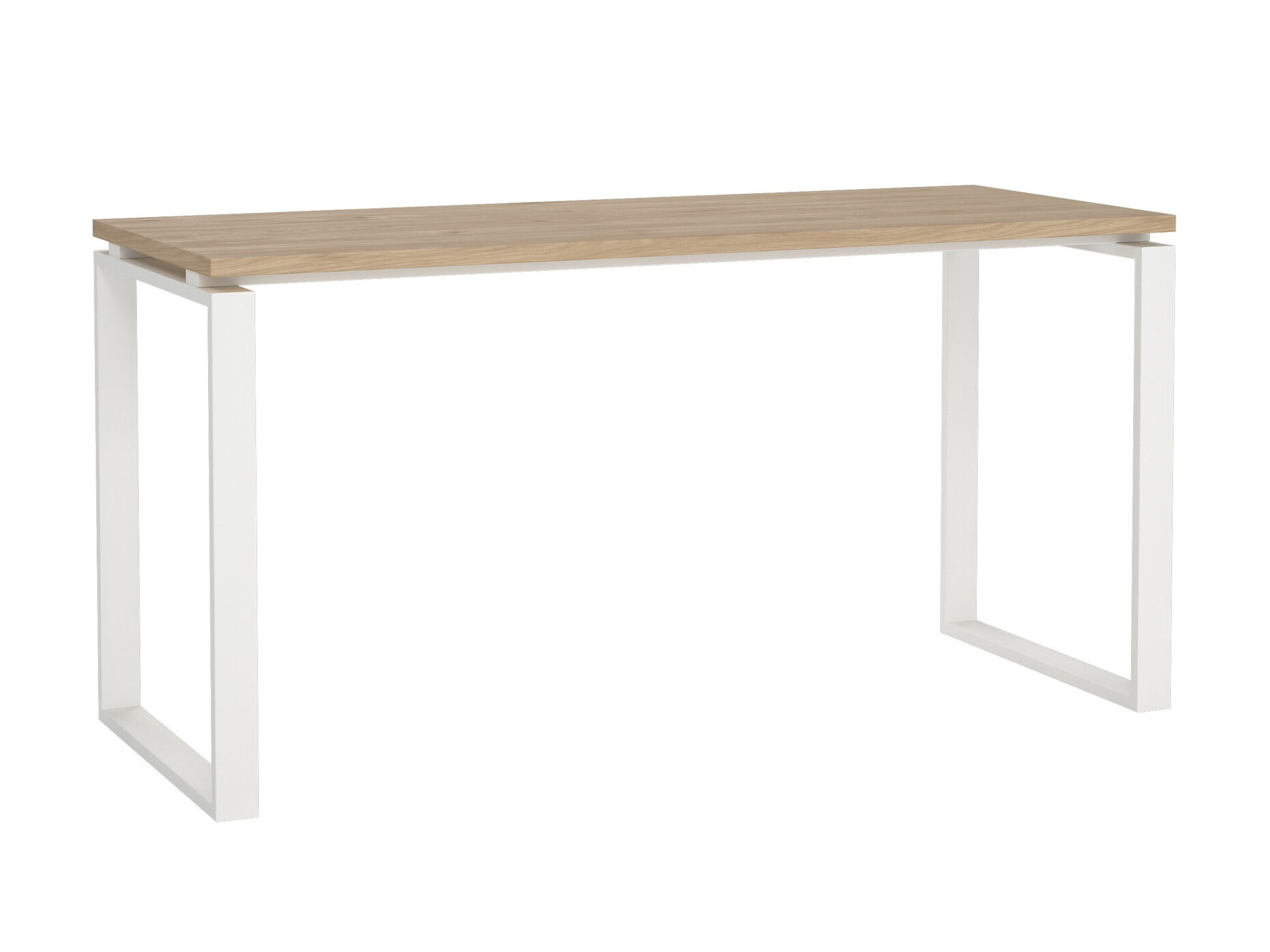 Darbo stalas Tustin AA107 (Balta + Hickory ąžuolas) - Darbo stalai ...